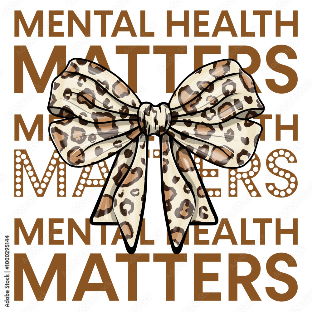 Poster Coquette bow Mental health matters png,Mental Health Svg Bundle ...