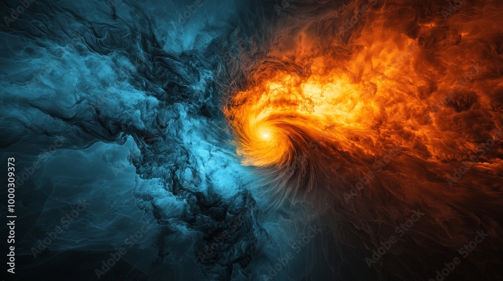 A weather radar map tracking a tornado, showing the rotation and storm ...