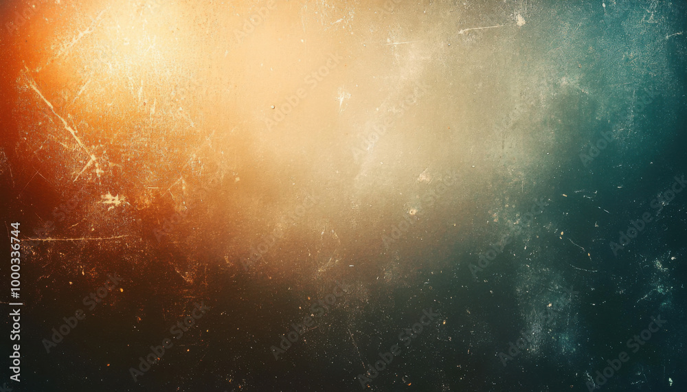 Vintage distressed old photo light leaks, film grain, dust and ...