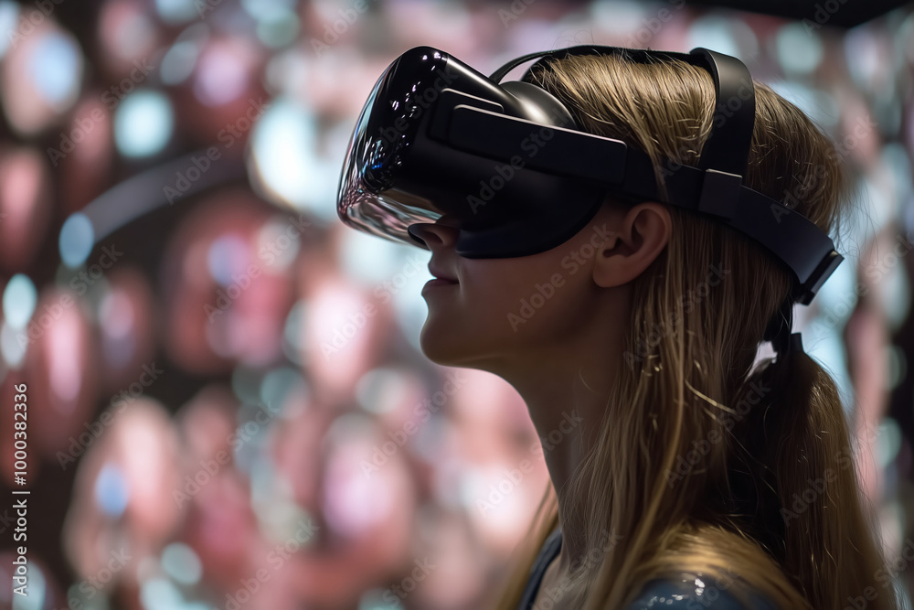 Engaging in a mesmerizing virtual reality journey in an immersive ...