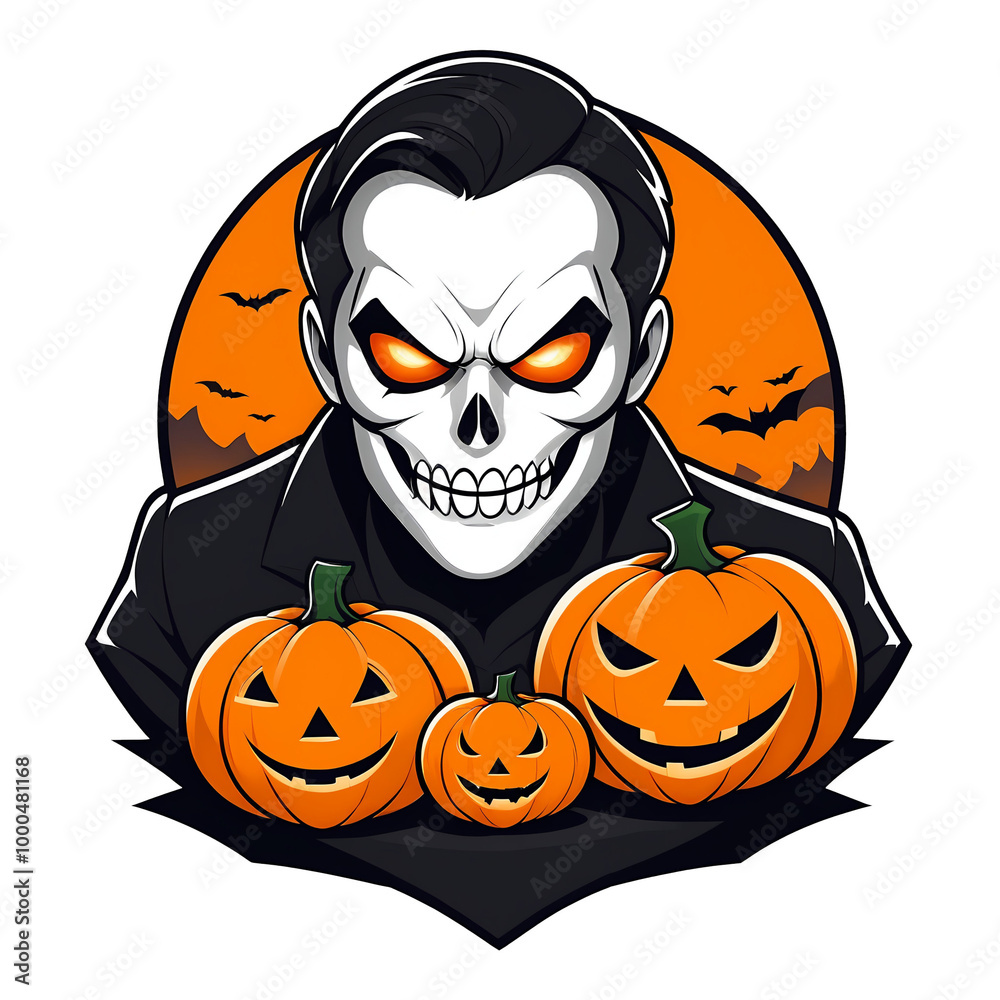 Terrifying Vampire Bat Monster with Soul Stealer Death Face Halloween ...