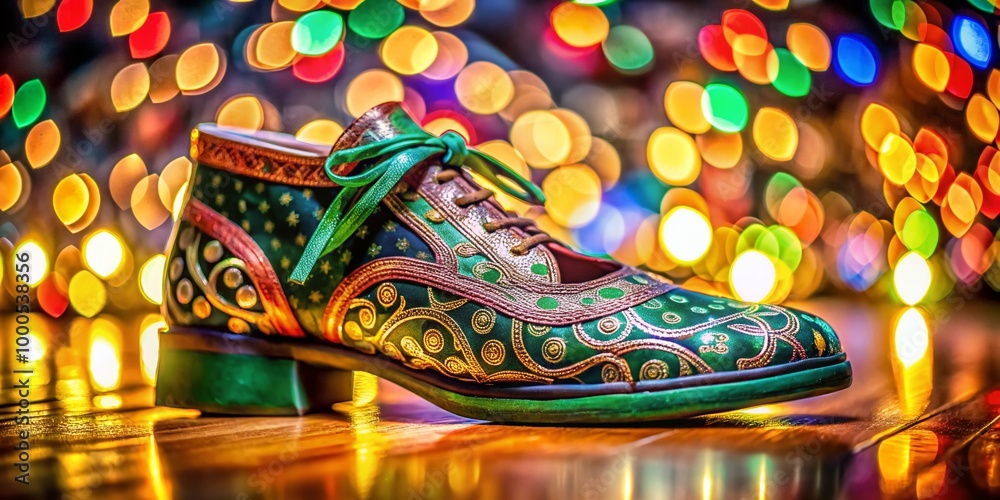Traditional Irish Dancing Shoe with Intricate Design Perfect for ...