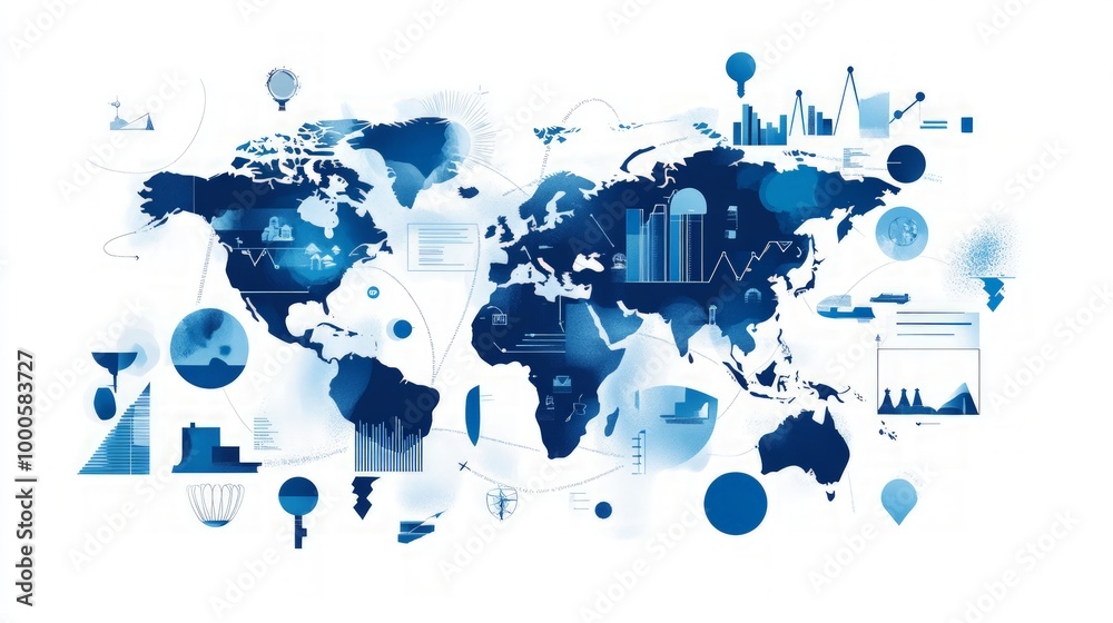 Global Educational Attainment Map showcasing literacy rates and ...