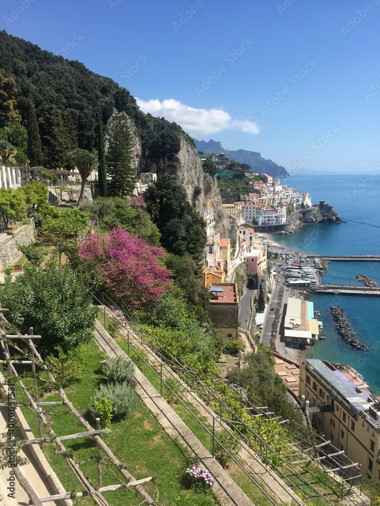 Coastal View Amalfi, Italy Stock Photo | Adobe Stock