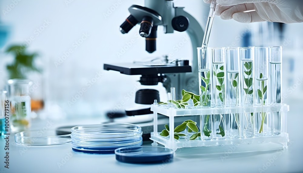 Exploring biotechnology through microscopy and plant tissue culture in ...