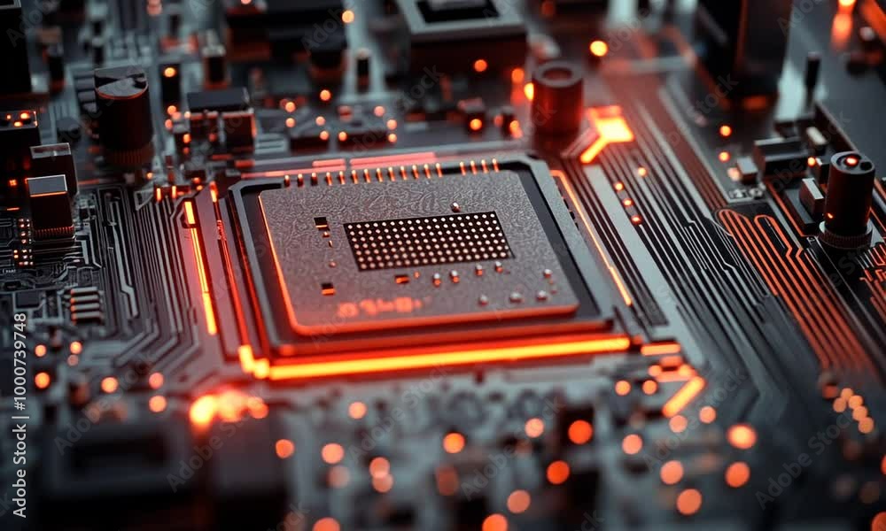 circuit board computer background. computer circuit board texture ...