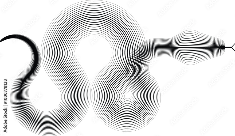 Chinese new year 2025 zodiac snake symbol .design elements . Year of ...