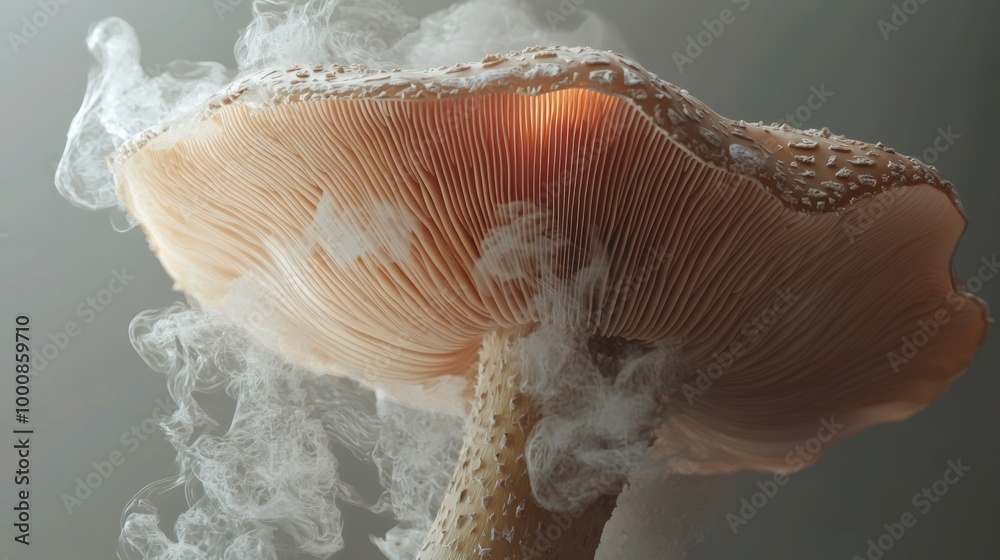 Mesmerizing Ultra-Realistic 3D Visualization of a Fungal Spore Being ...