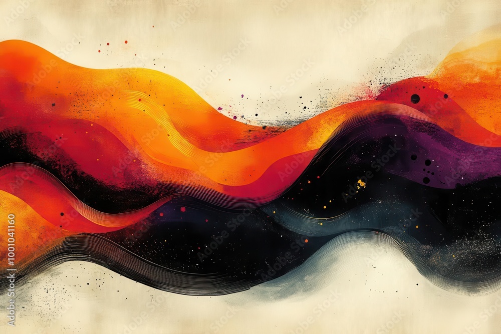 dynamic graphic design featuring vibrant colors and bold shapes ideal ...