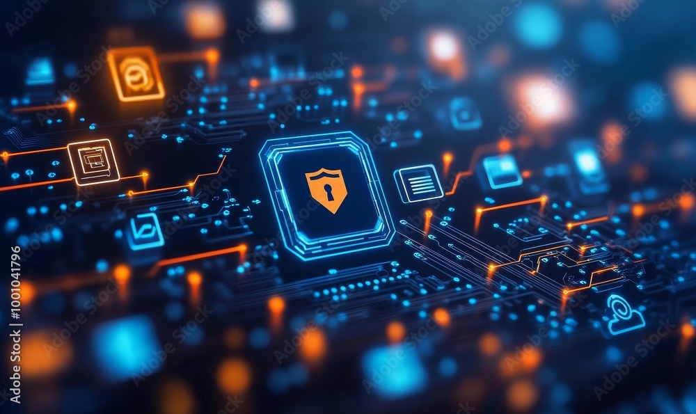 Concept of ISO 27001 certification for information security management ...