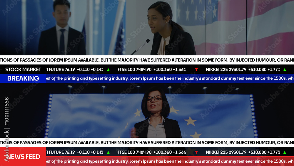 Lower Band Animations for News Broadcasts | Dynamic Lower Band Animations for Real-Time News ...