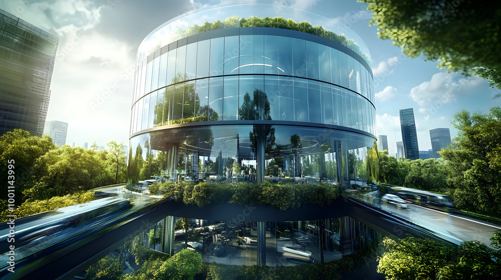 Architecture, environment and future with buildings in city for carbon ...