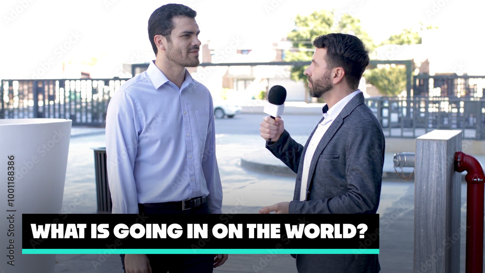 Minimalist Breaking News Broadcasting Title Animation | Smooth ...