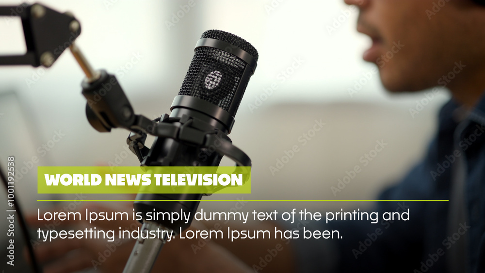 Clean and Modern Breaking News Titles | Smooth Transition Effects for ...