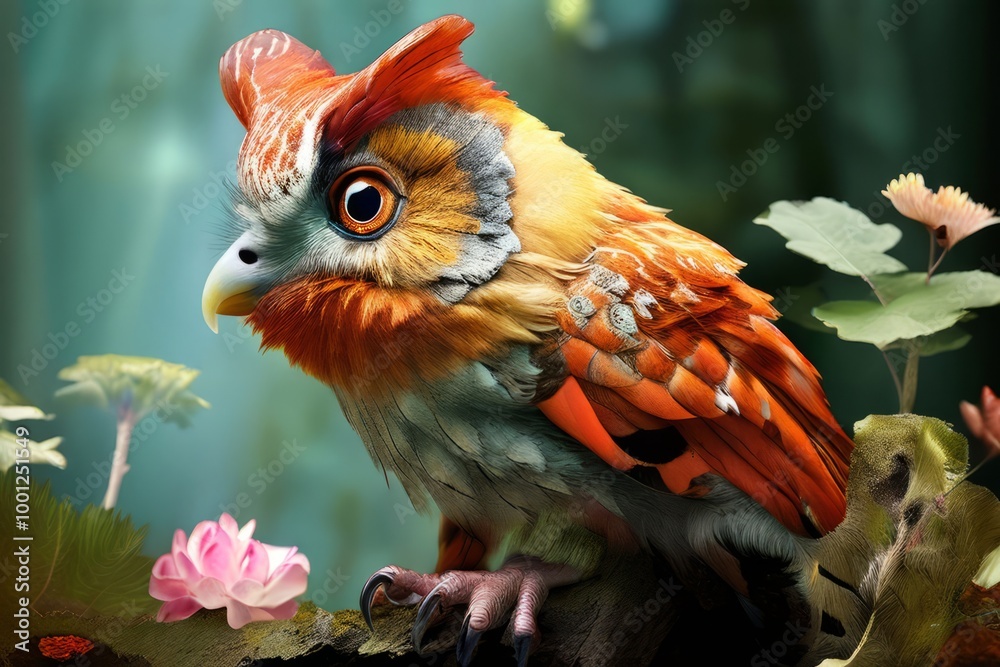 animal hybrids a digital collage creating fantastical animal hy Stock ...