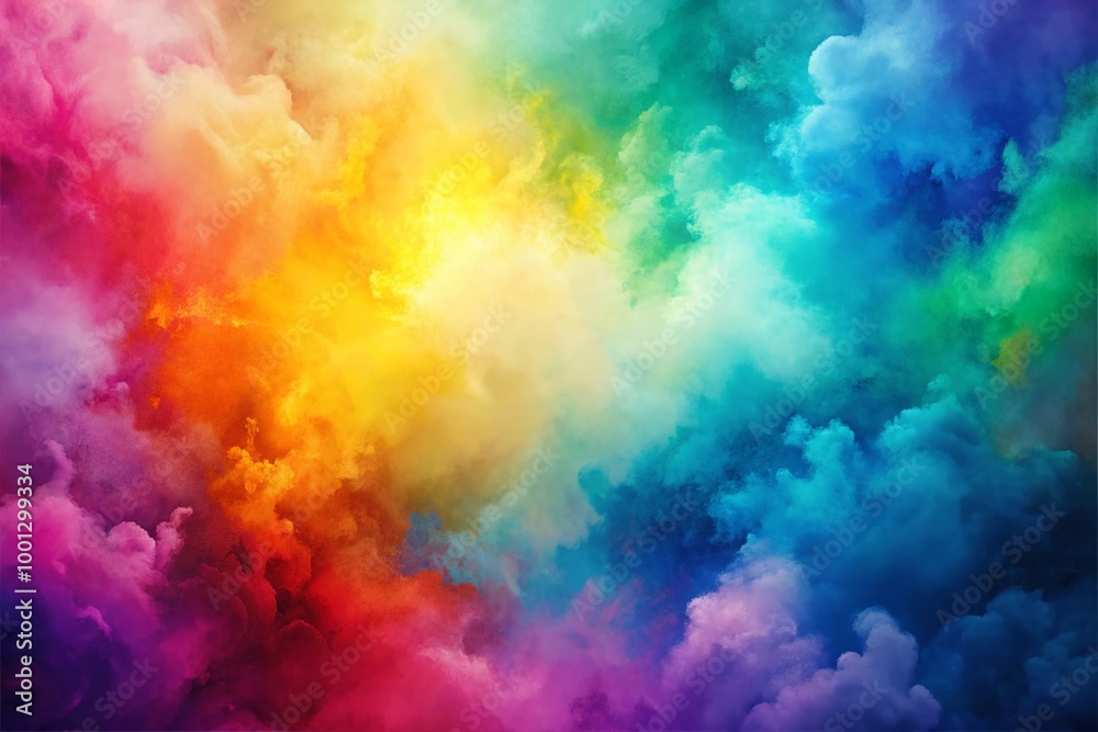 Vibrant, high-resolution airbrush background PNG with soft, blended ...