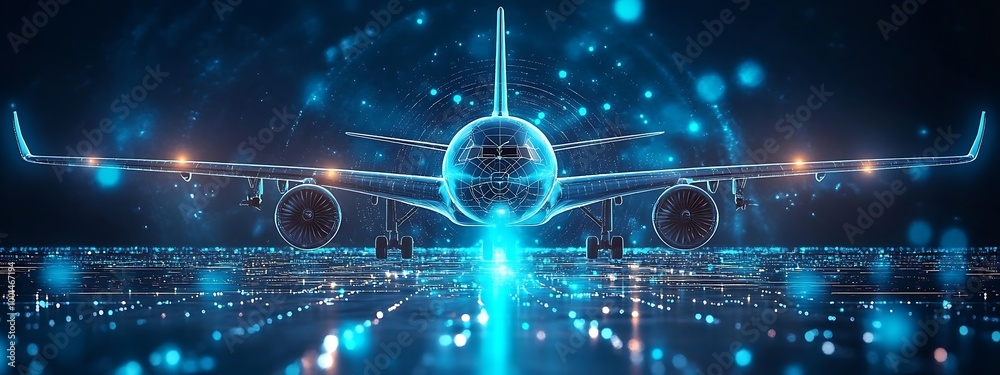 smart digital airplane , artificial intelligence in aviation technology ...