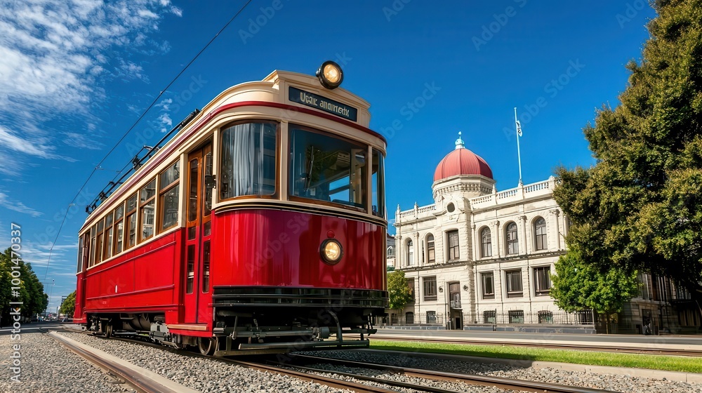 A scenic tram ride through the restored heritage buildings of the Arts ...