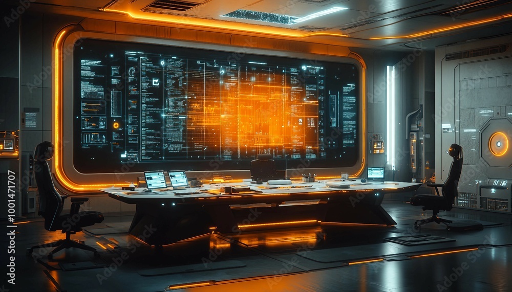 AI-Driven Project Collaboration 2024, futuristic project management ...