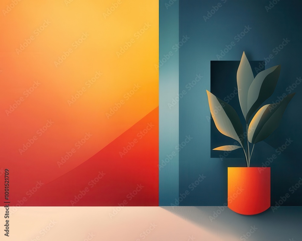 Illustration of an electrochromic material changing color under voltage ...