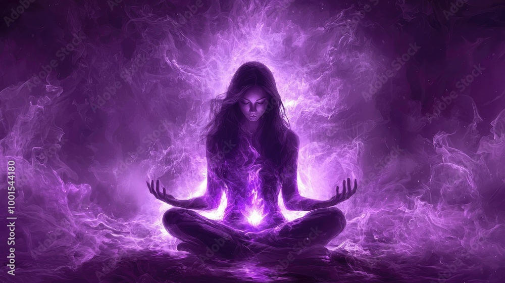 Prayer to the Violet Flame Visualize and meditate on the Violet Flame ...