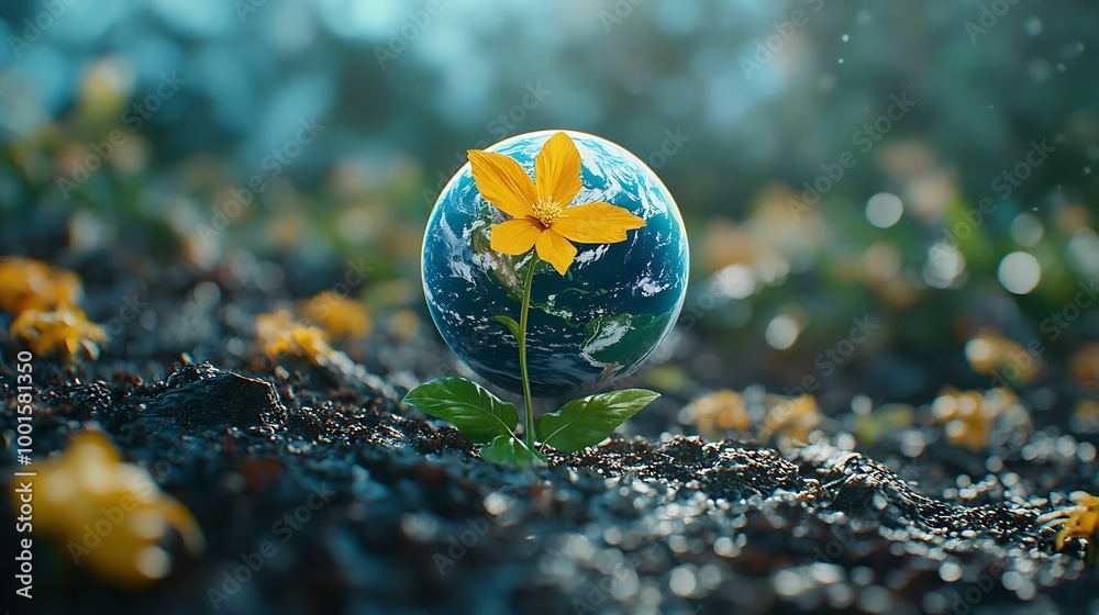 World Environment Day Importance of protecting nature Concept of the Environment World Earth Day ...