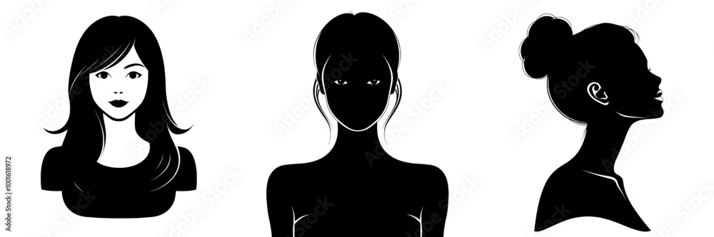 Avatar, user profile, icon, profile pic. Can be used as a social media ...