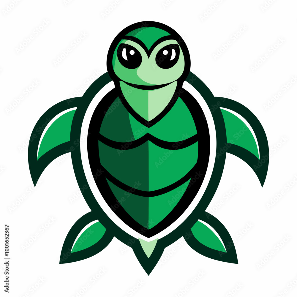 "Turtle Mascot Logo Vector Illustration for Graphic Design, SVG Files ...