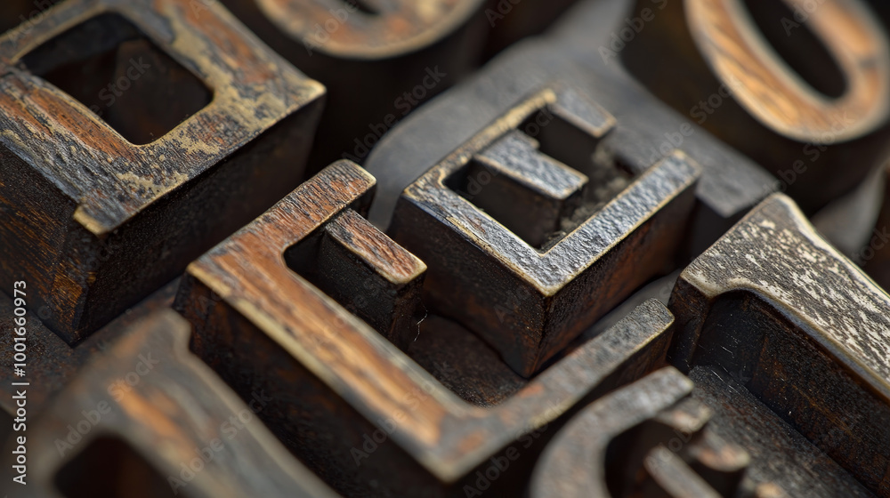 Highlight the specificity of typefaces by showcasing different font ...