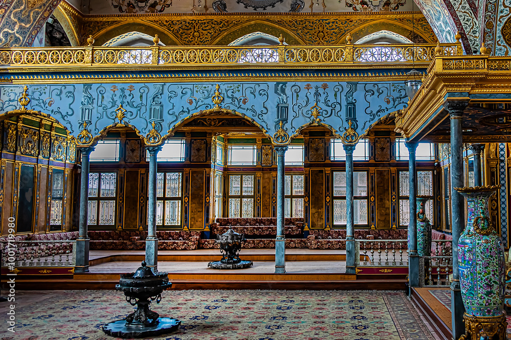 Imperial Hall (1585) is one of most impressive rooms in Imperial Harem ...