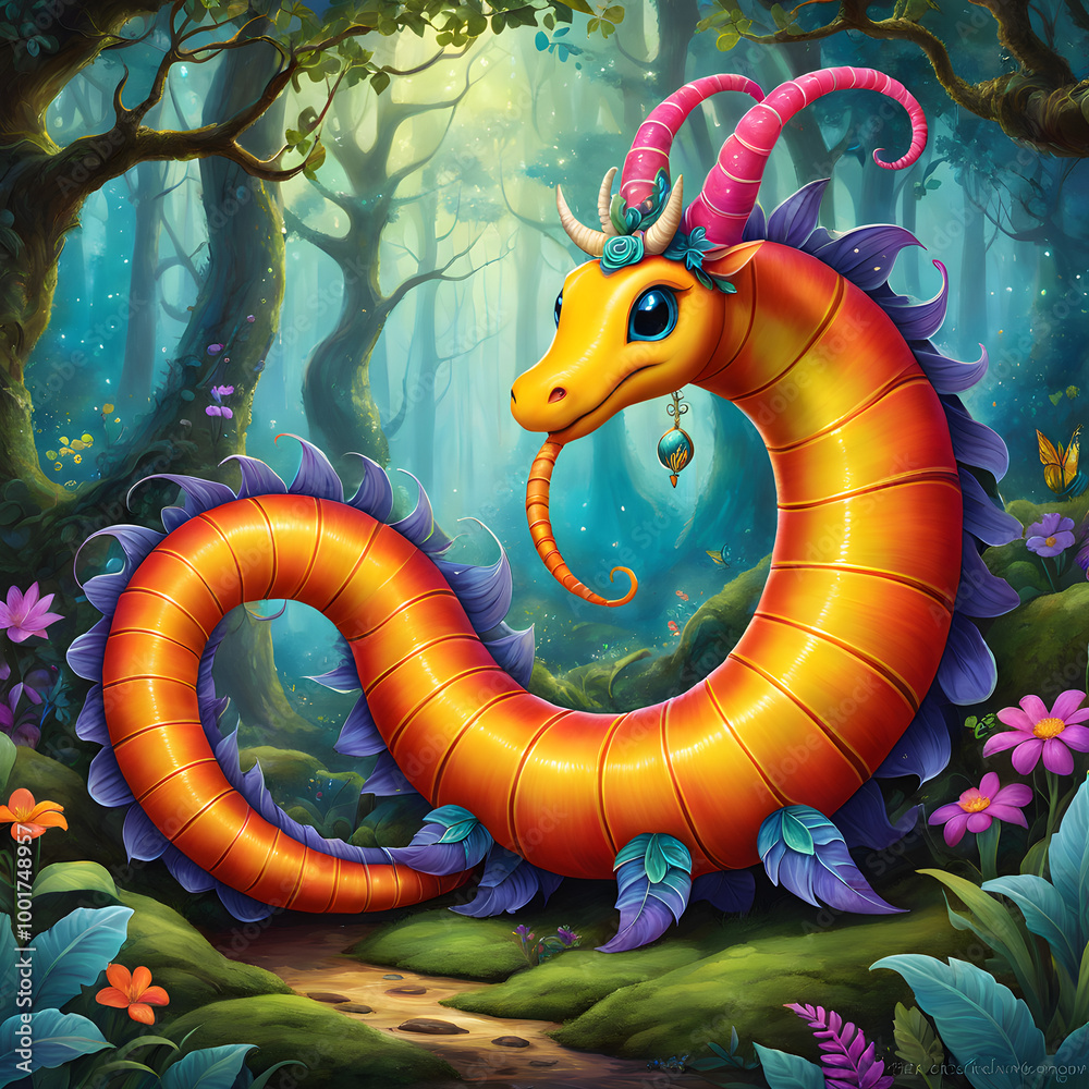 Discover a whimsical creature like no other in this enchanting children ...