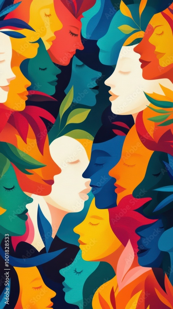 Design a visually engaging graphic that symbolizes a community sharing ...