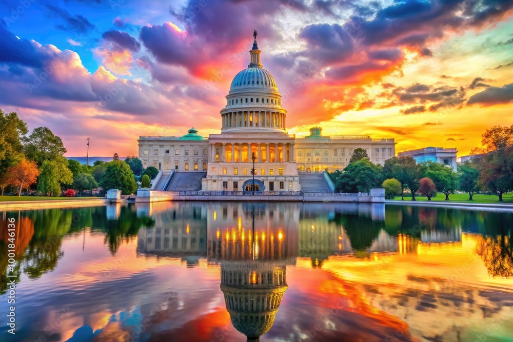 Stunning Transparent PNG of the Washington DC Capitol Building on a ...