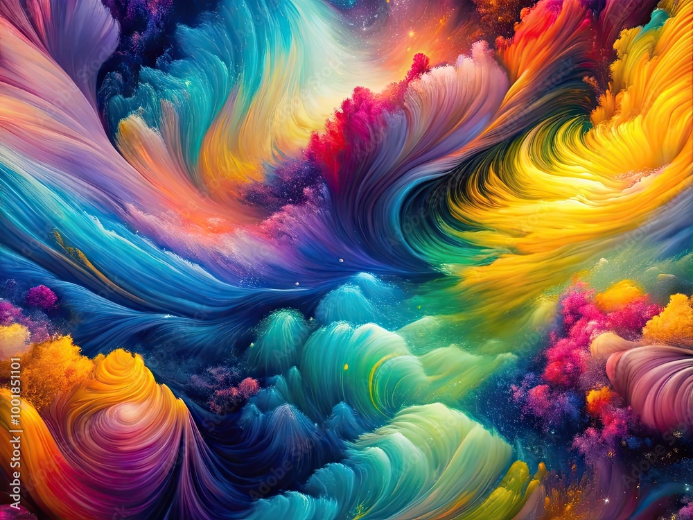 Vibrant Abstract Backgrounds for Desktop Wallpapers in Vivid Colors and ...