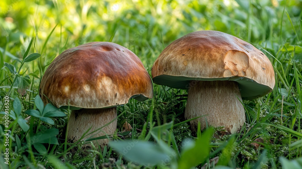Boletus edulis Bull, also known as borowik szlachetny, prawy, or ...