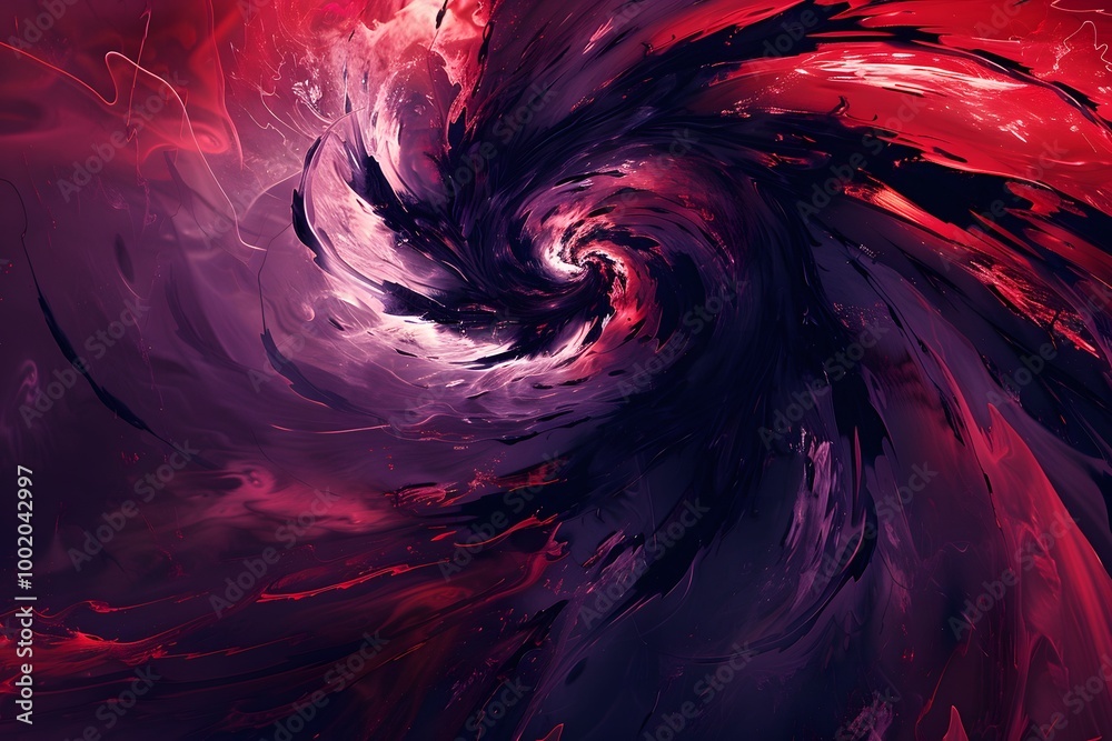 Aggressive Abstract Art: Bold, Chaotic, Striking, and Energetic ...