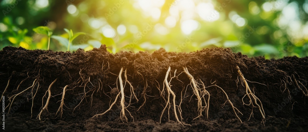 An engaging real-life photograph for World Soil Day, featuring a close ...