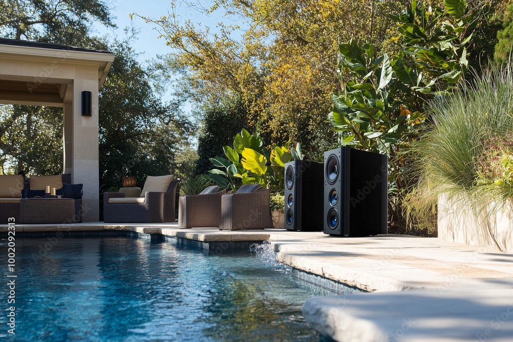 Waterproof Outdoor Speaker System Delivers Powerful Audio Performance ...
