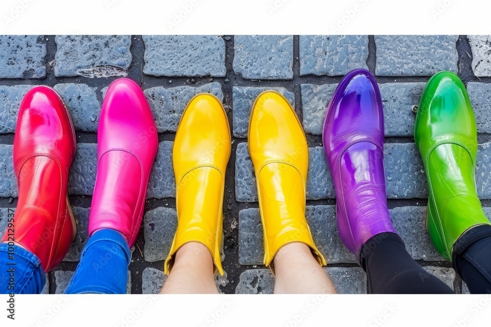 A fun and quirky celebration, Different Shoes Day, where people wear ...