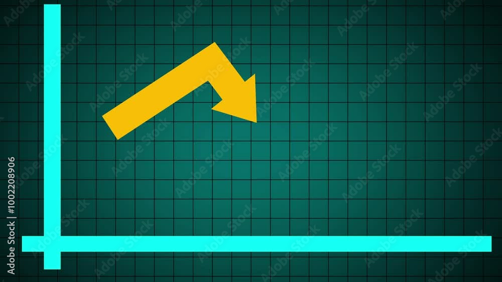 Stock arrow graph going up blue arrow profit progress business finance ...