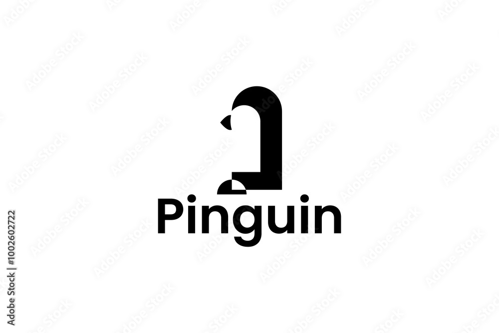 Pinguin vector illustration. Creative animal logo inspiration. can be ...