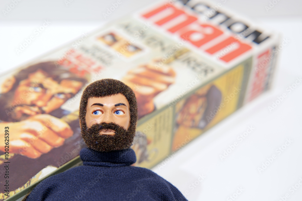 A vintage Action Man Adventurer toy from the 1970s with Eagle Eyes by ...