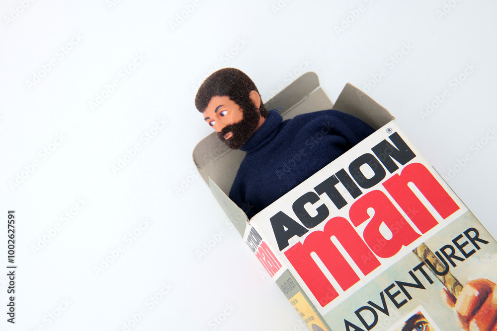 A vintage Action Man Adventurer toy from the 1970s with Eagle Eyes by ...