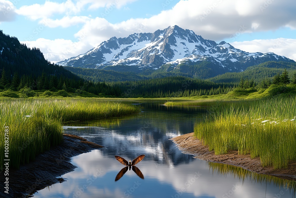 3D interactive wildlife corridor, digitally modeled to show how animals move through connected ...