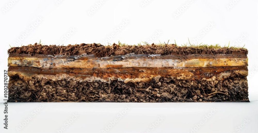 Ground layer. Earth mud surface. Dirt and soil background. Textured ...