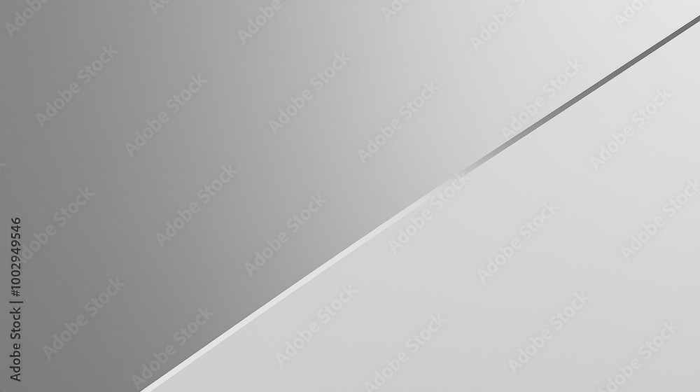 Minimalist abstract background featuring a clean diagonal line ...