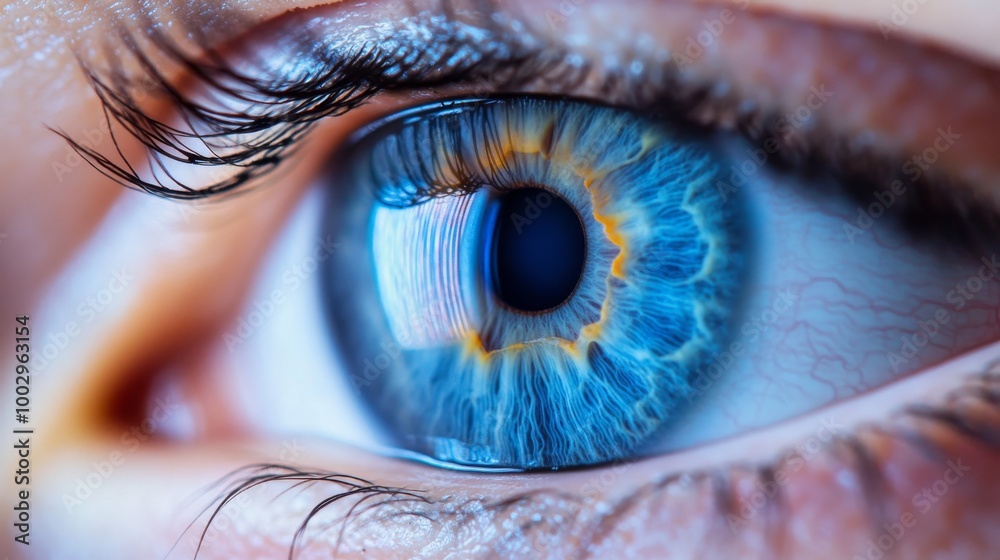 This poster shows the parts of the human eye. It explains how the pupil ...