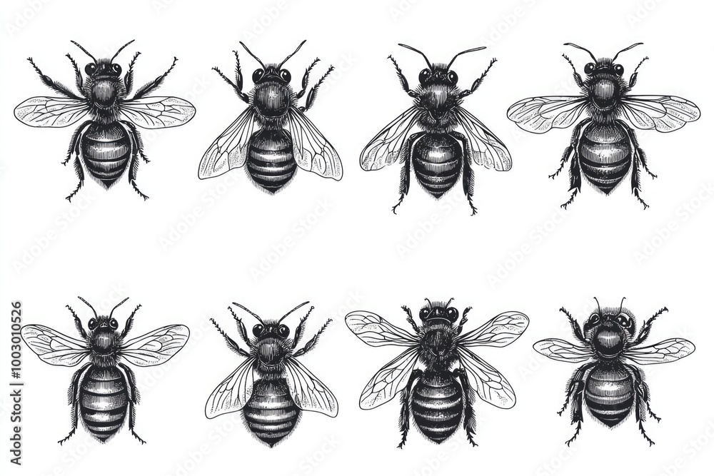 Detailed Stages of Bee Growth from Egg to Adult - Entomology and ...