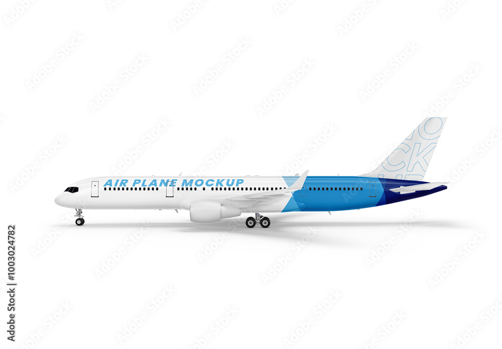Air Plane Mockup Stock Template | Adobe Stock