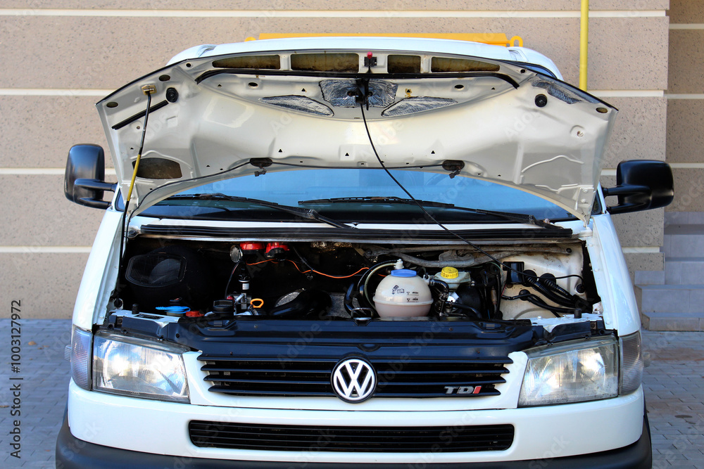 Vinnytsia, Ukraine; September 29, 2024. Volkswagen Transporter T4 ...